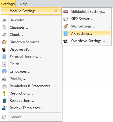Configuring the AR Customer ID