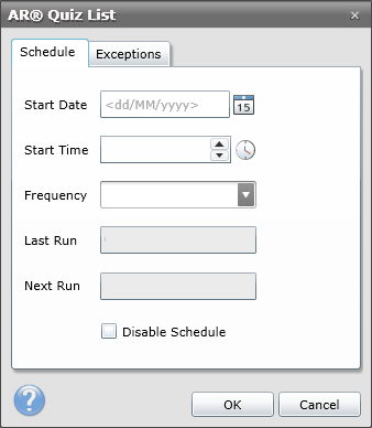 Importing AR Quizzes